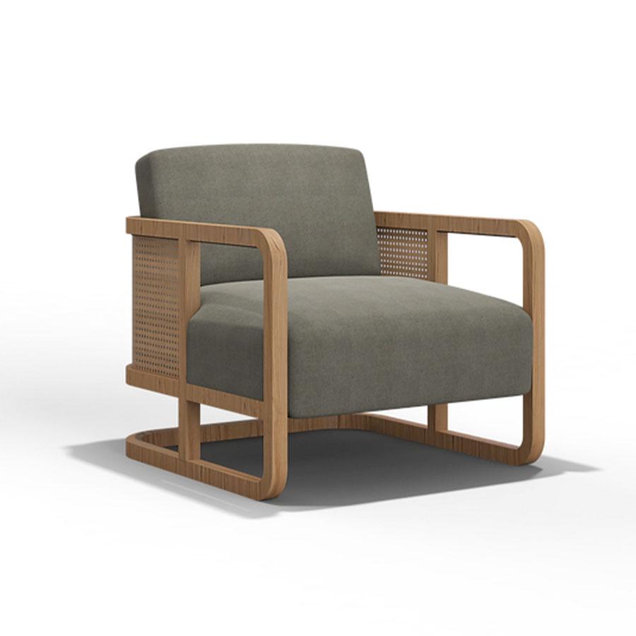 Sleek Cane Profile Chair – Pinakin Studio